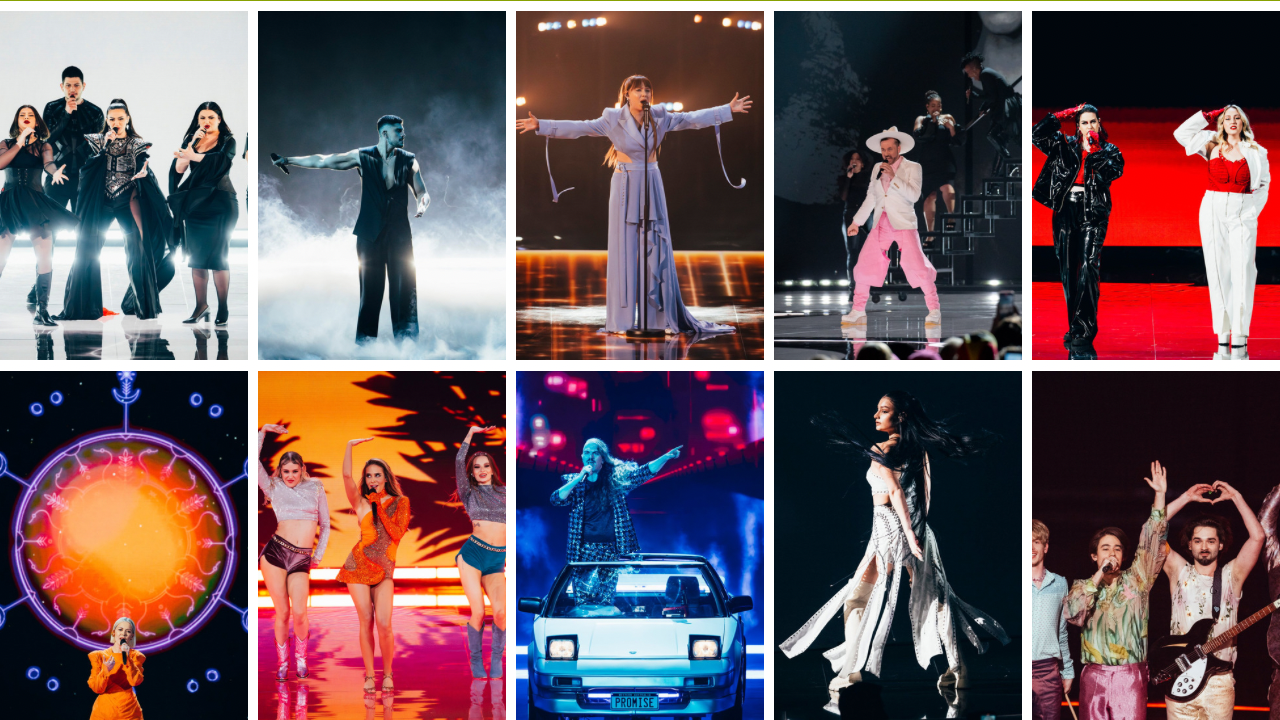 🏆Eurovision 2023 Semi Final 2 qualifiers Pull Halves for the Grand ...